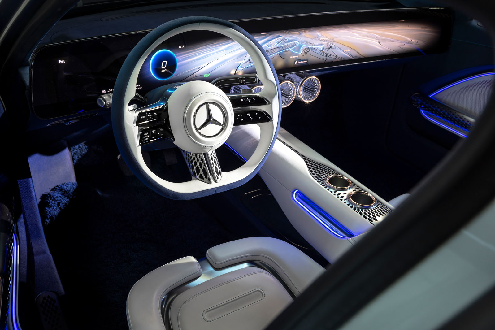 Mercedes Concept Car Interior