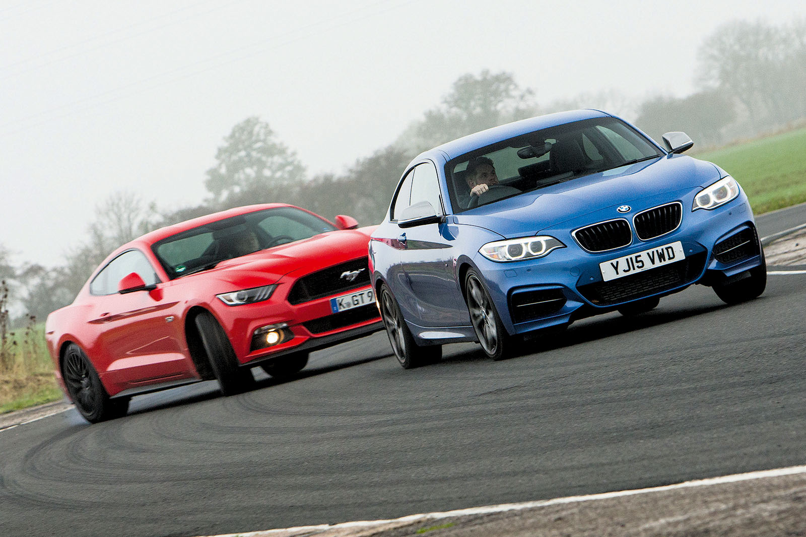 Ford Mustang versus BMW M235i - comparison | Autocar
