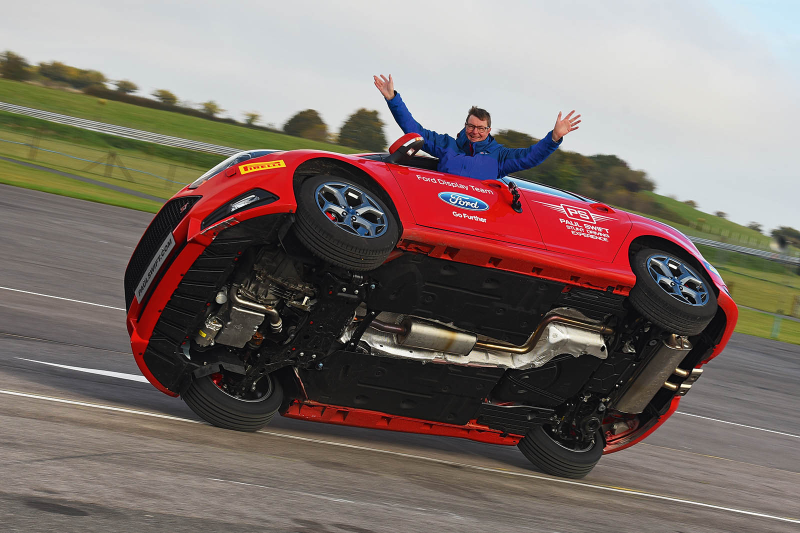 How to drive on two wheels with stunt ace Paul Swift | Autocar