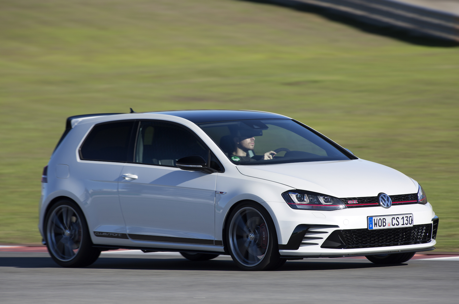 Autonomous VW Golf-based performance car can give track tuition | Autocar