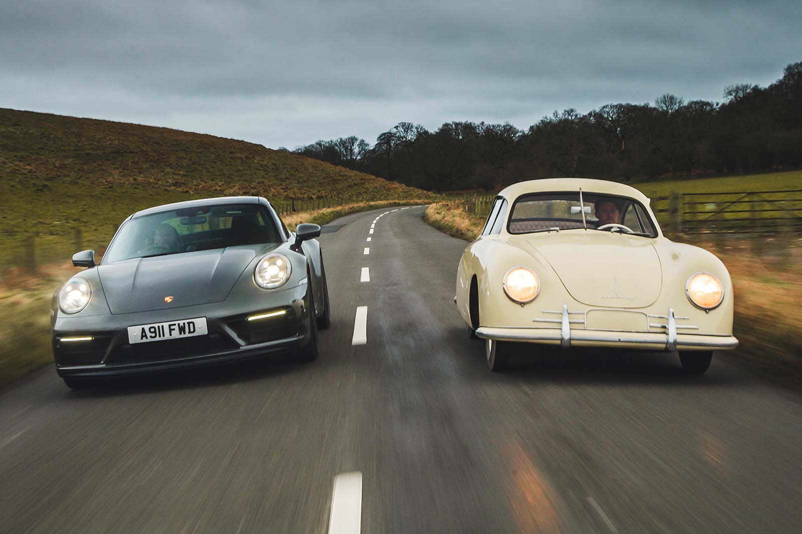 Like father, like son: Porsche 911 meets legendary 356 | Autocar