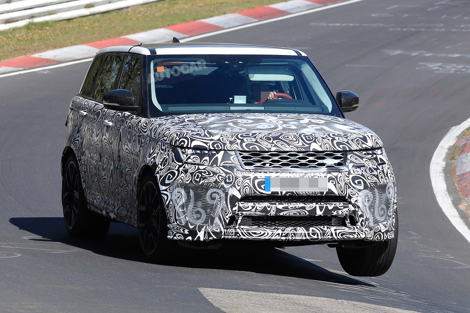 567bhp Range Rover Sport SVR: latest pics tease its new look | Autocar