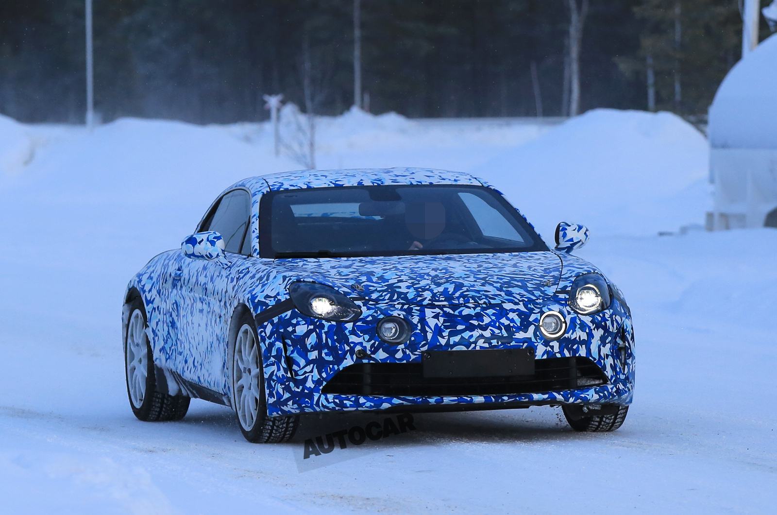 2017 Alpine A120 sports car spotted winter testing | Autocar