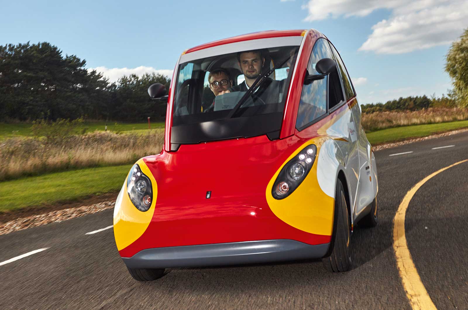 Gordon Murray's Shell Concept Car driven | Autocar
