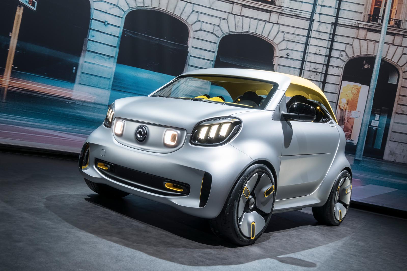 New Smart Forease+ concept gets the speedster treatment | Autocar