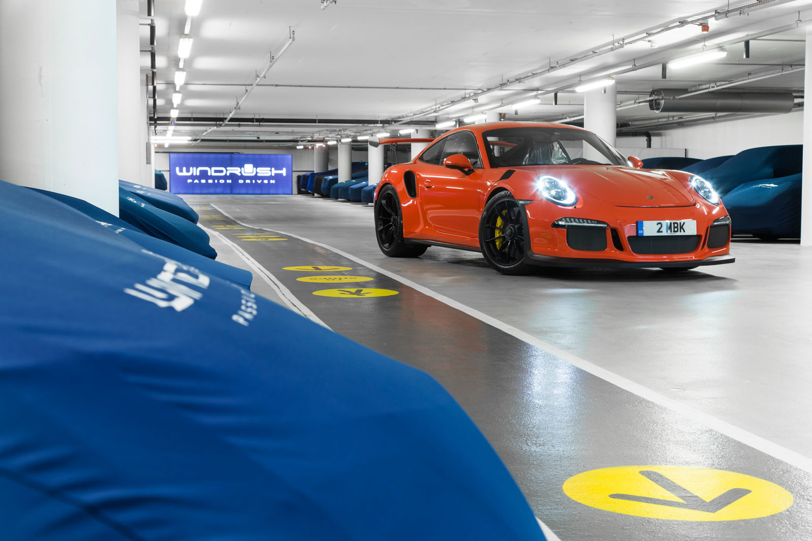 Super Car Garage Inside