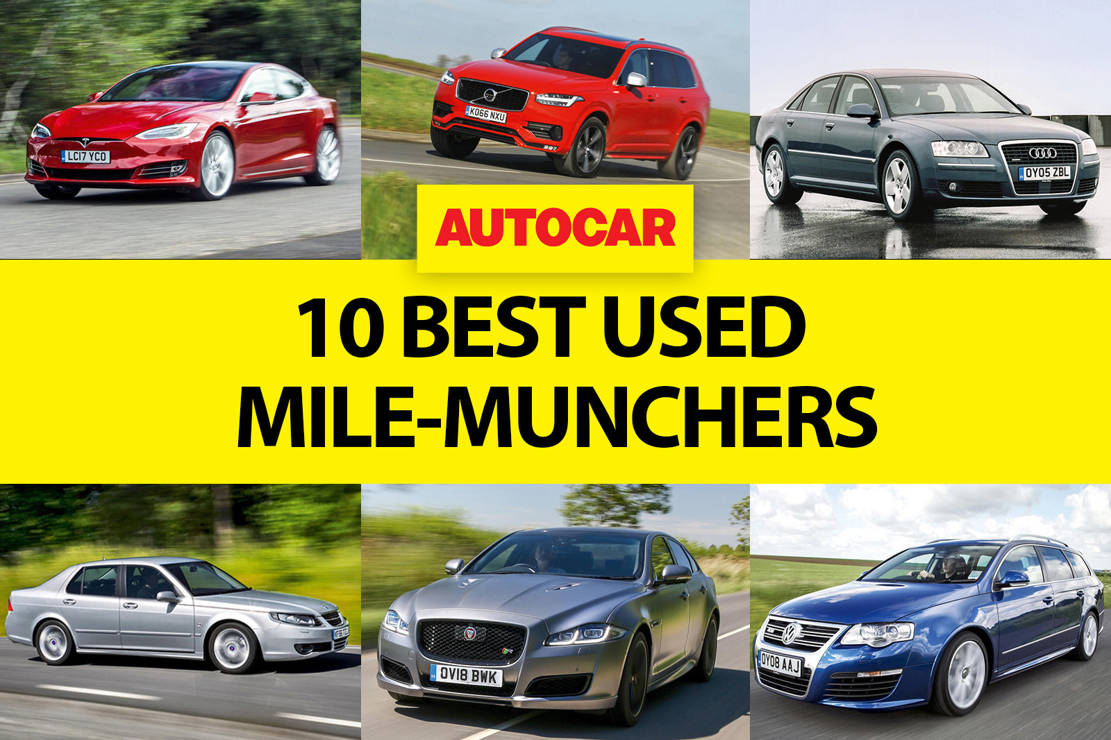 The best 10 used motorway cars | Autocar