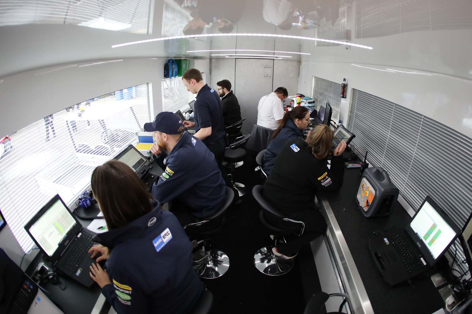 Behind the scenes at the BTCC's mobile technical centre | Autocar