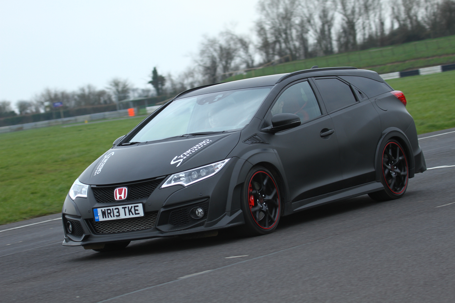 Synchro Motorsport reveals one-off Honda Civic Tourer Type R | Autocar