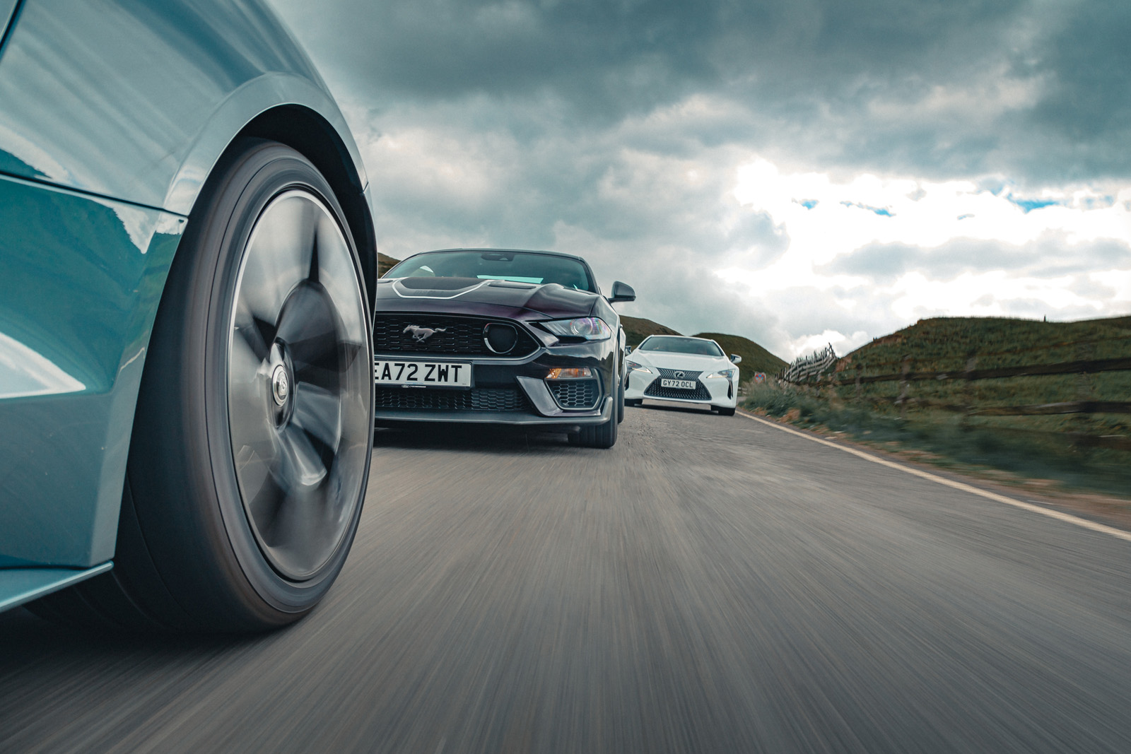 Best of a dying breed: Ford, Lexus and Jaguar V8 showdown | Autocar