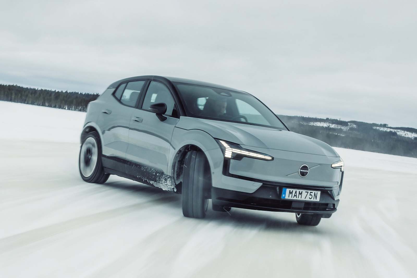 Winter testing: Pushing a Volvo EX30 to the limit in Swedish Lapland ...