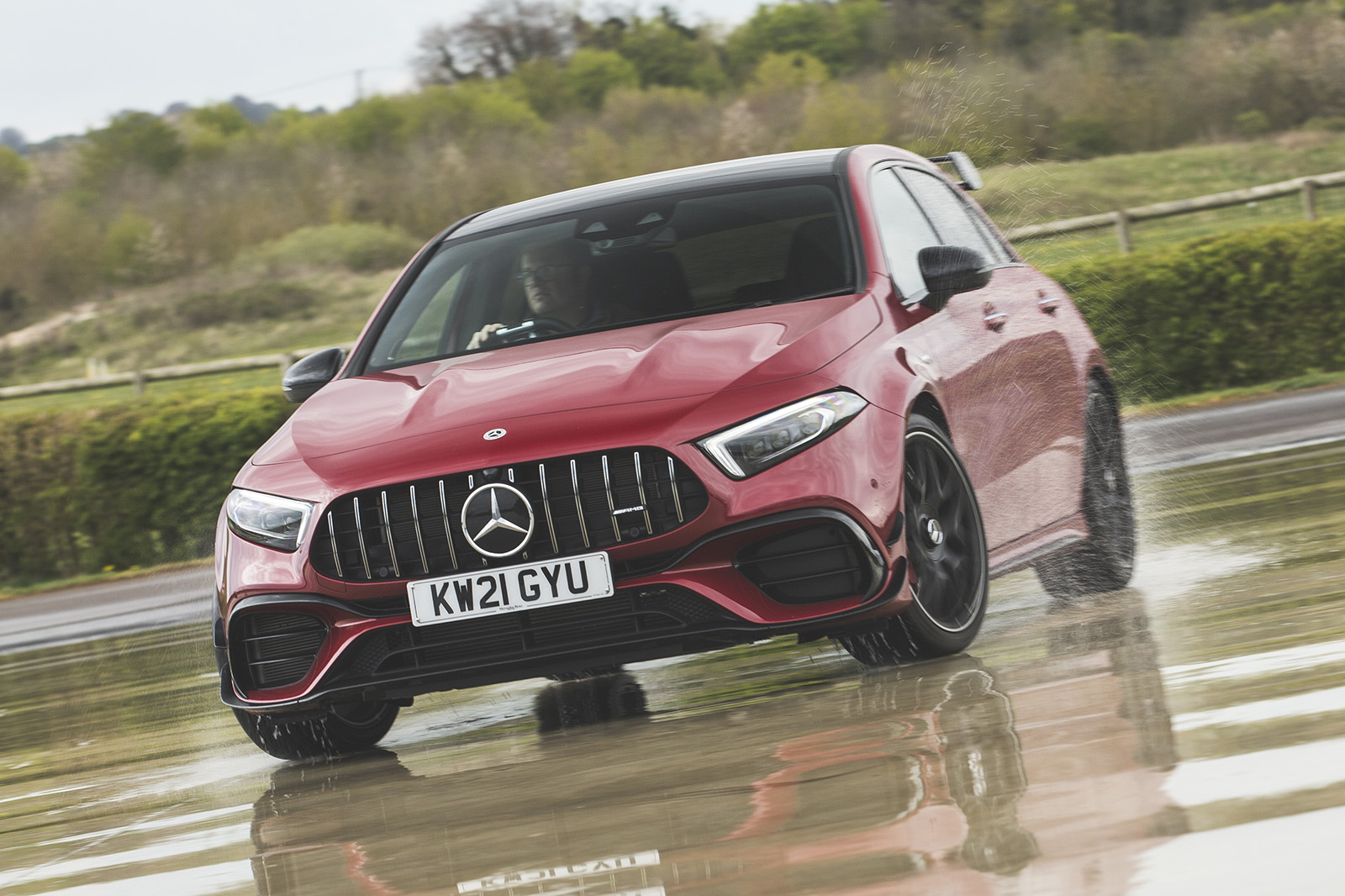 Will it drift? Mercedes-AMG A45 S video review | Autocar