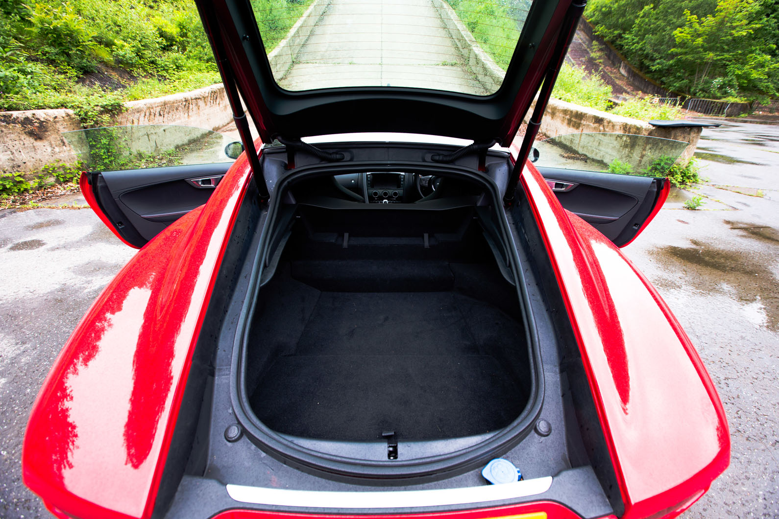 Jaguar F Type Coupe Trunk