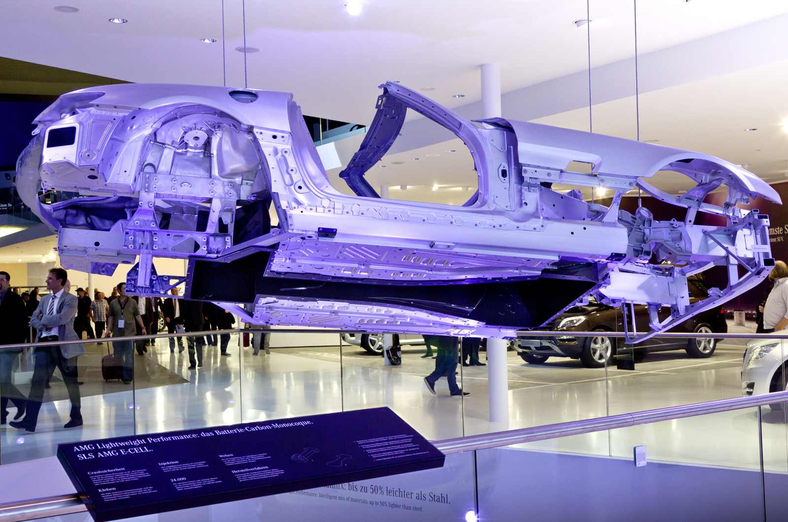 Frankfurt: Mercedes SLS AMG E-Cell | Autocar