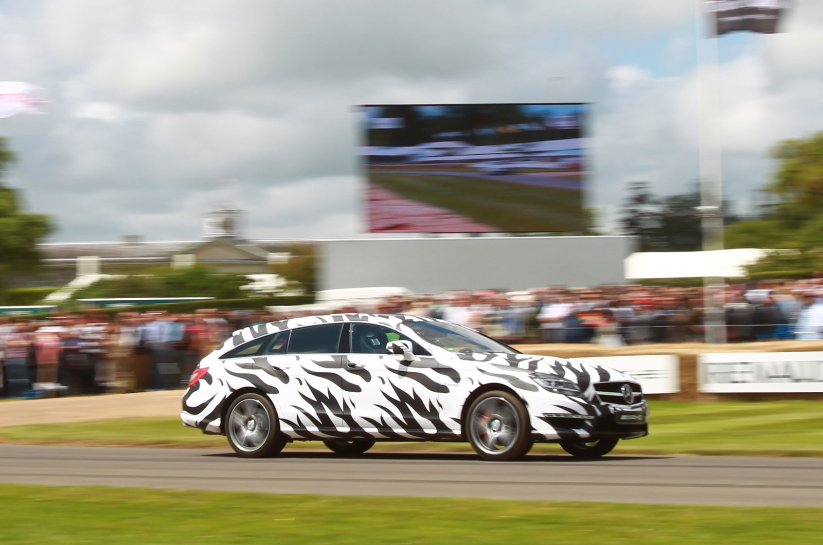 Mercedes CLS 63 Shooting Brake teased at Goodwood | Autocar