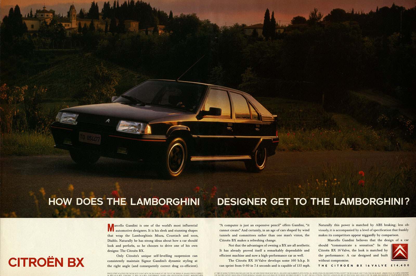 Car Magazine Advertisement