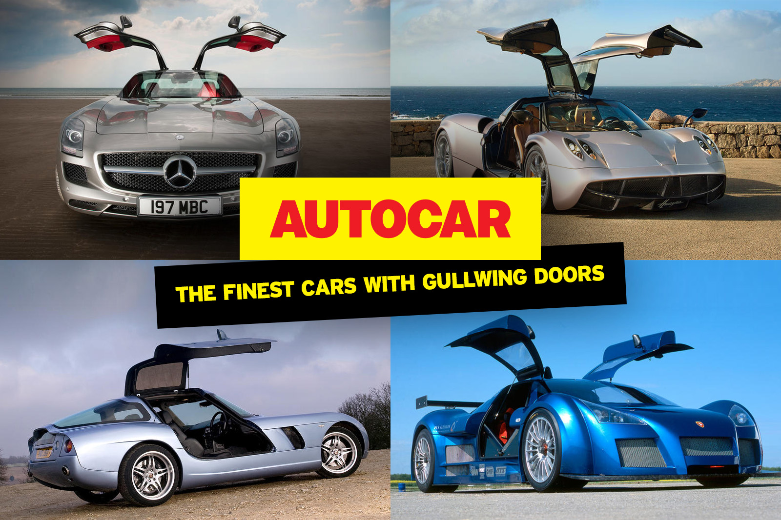 The finest cars with gullwing doors | Autocar