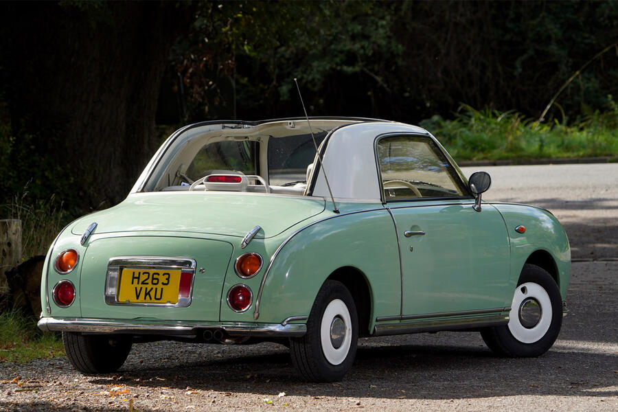 Nissan Figaro at 30 plotting the retro roadster s history Autocar