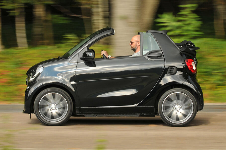 Smart Car Convertible Black