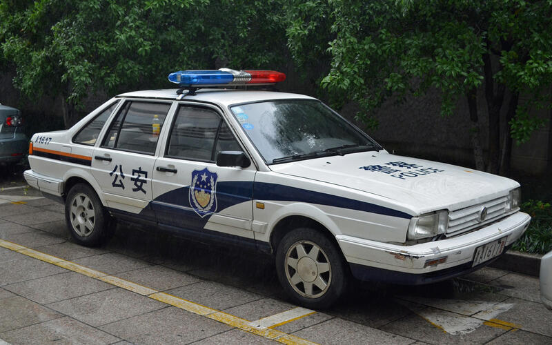 China Police Cars