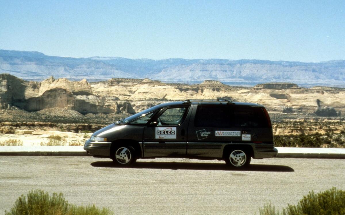 Journey: the picture history of the driverless car | Autocar