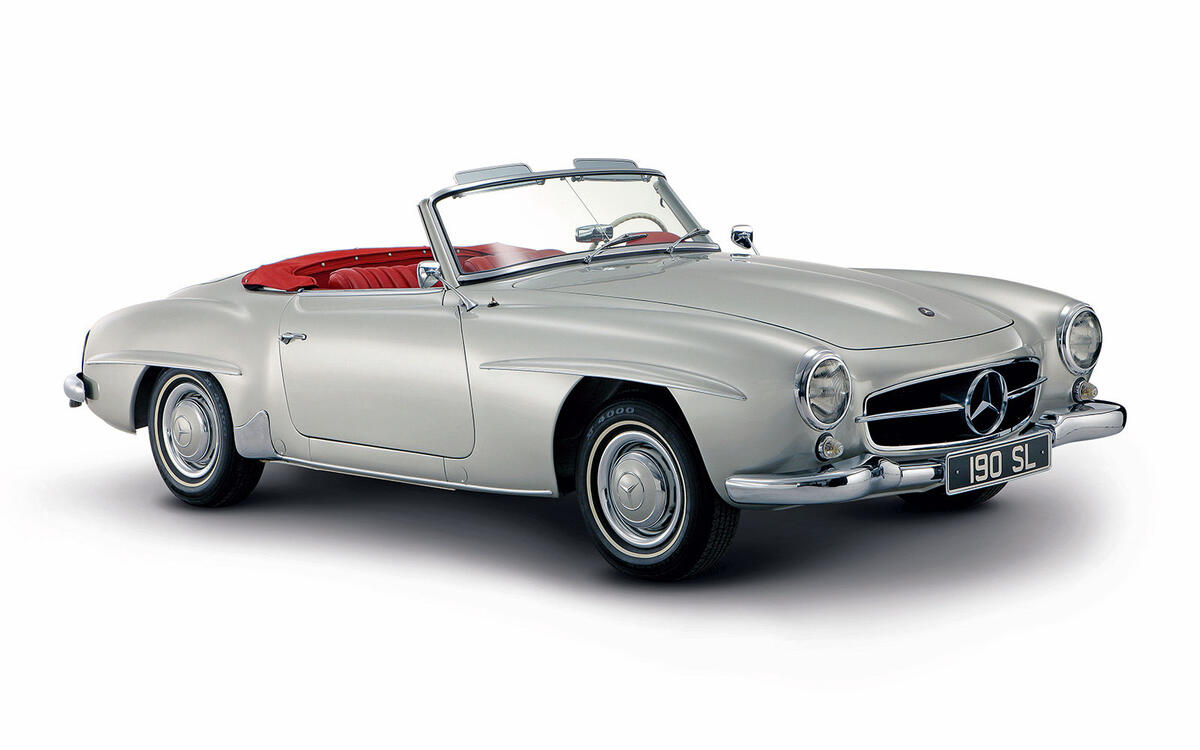 In pictures: the evolution of the iconic Mercedes-Benz SL | Autocar