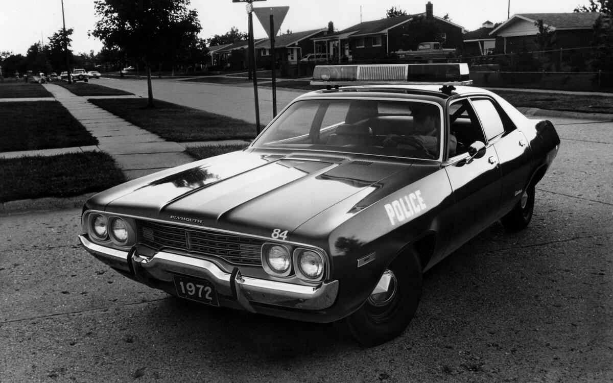 Glory days of the Big Three police cruiser | Autocar