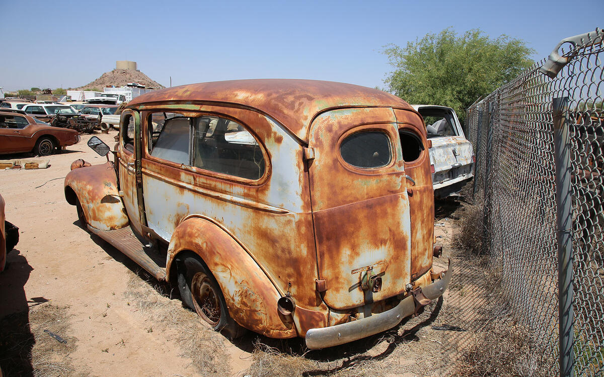 The junkyard gems of Desert Valley Auto Parts, Arizona | Autocar