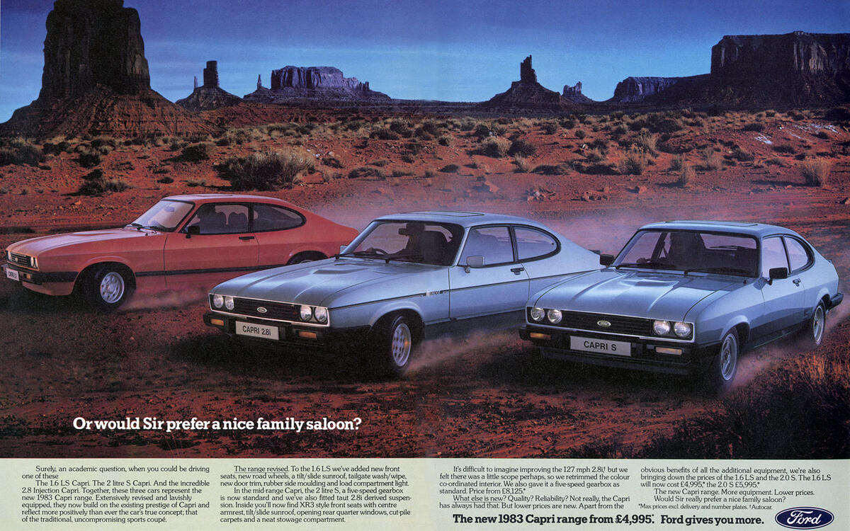 50 years of the Ford Capri | Autocar