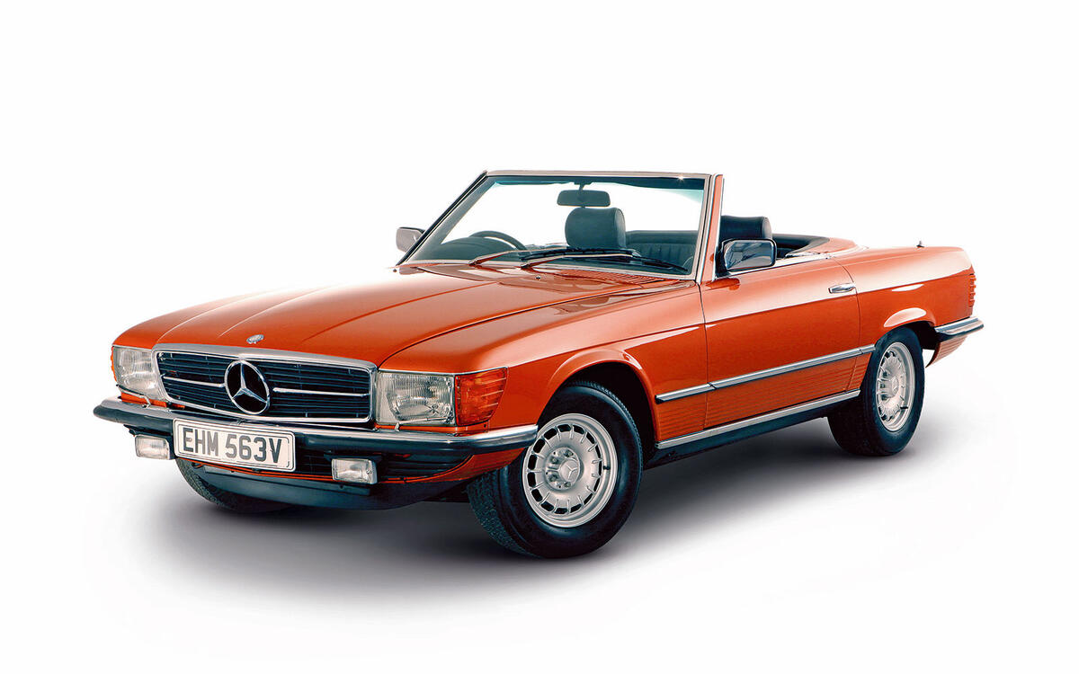 In pictures: the evolution of the iconic Mercedes-Benz SL | Autocar