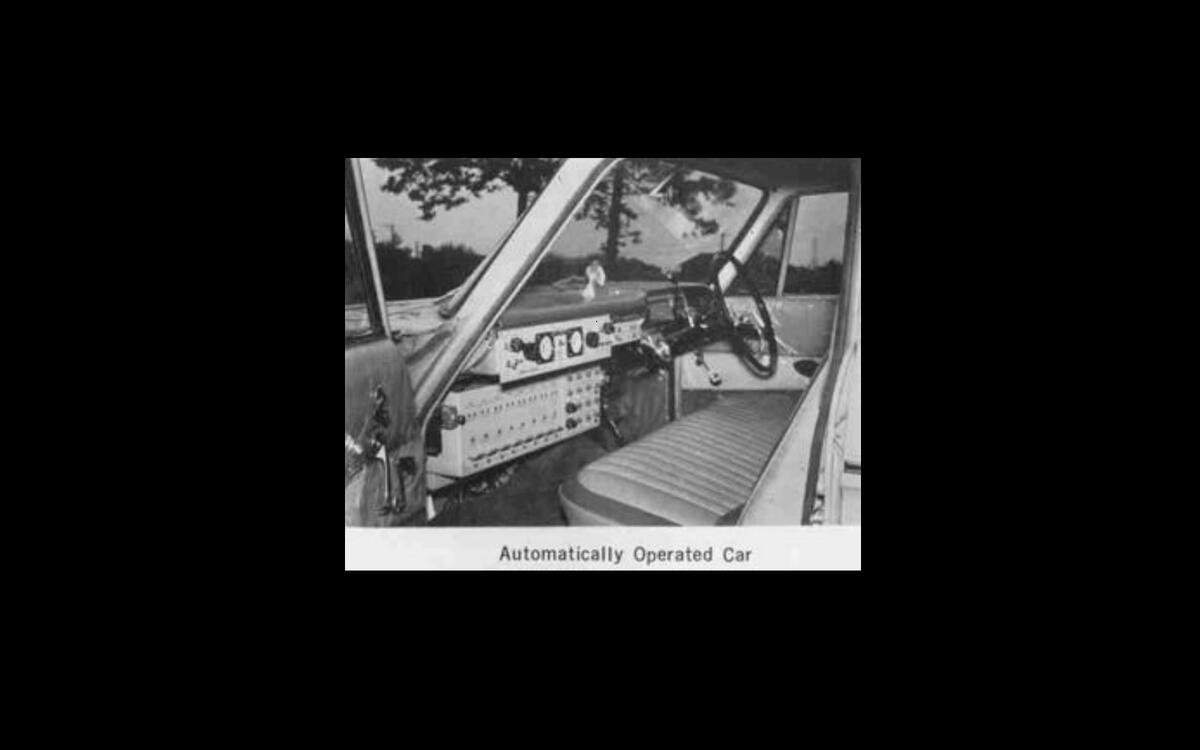 Journey: the picture history of the driverless car | Autocar