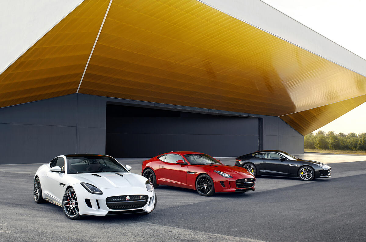 Jaguar F-type coupe revealed | Autocar