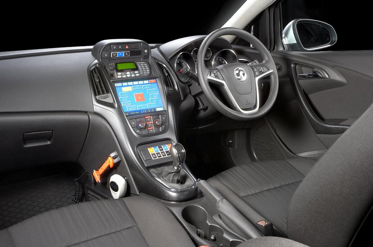 Vauxhall reveals Astra police car | Autocar