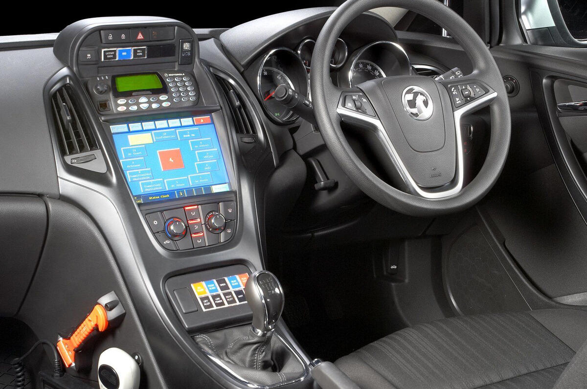 Vauxhall reveals Astra police car | Autocar