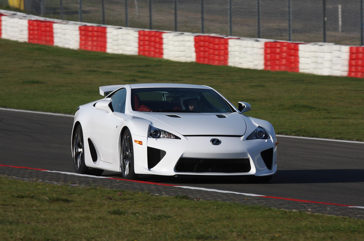 Lexus LFA supercar 4.8 V10 first drive