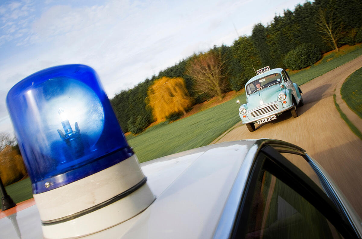 Vintage police cars: Rover P6 3500S | Autocar