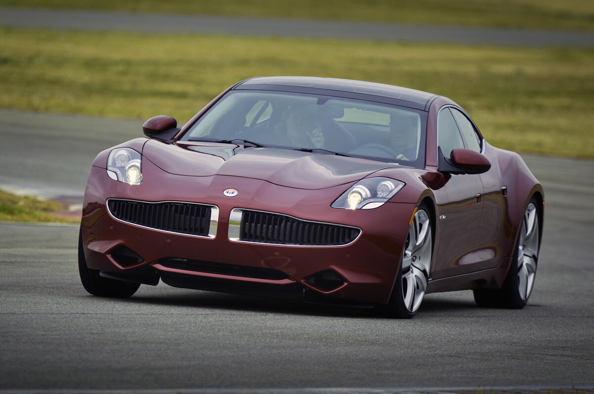 Fisker Karma Red