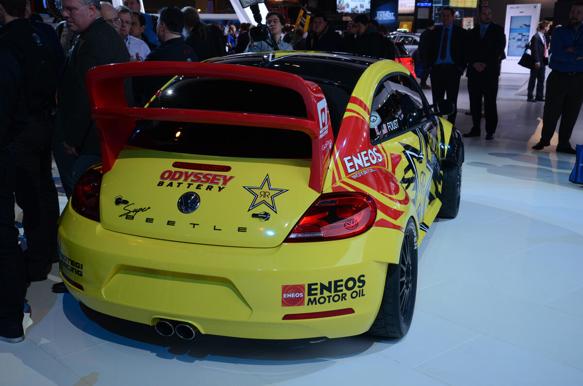 Extreme 560bhp Volkswagen Beetle rallycross car unveiled | Autocar