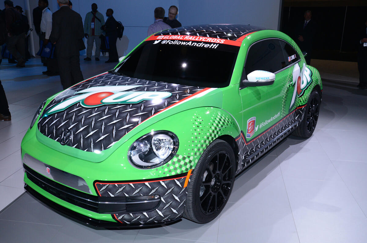 Extreme 560bhp Volkswagen Beetle rallycross car unveiled | Autocar
