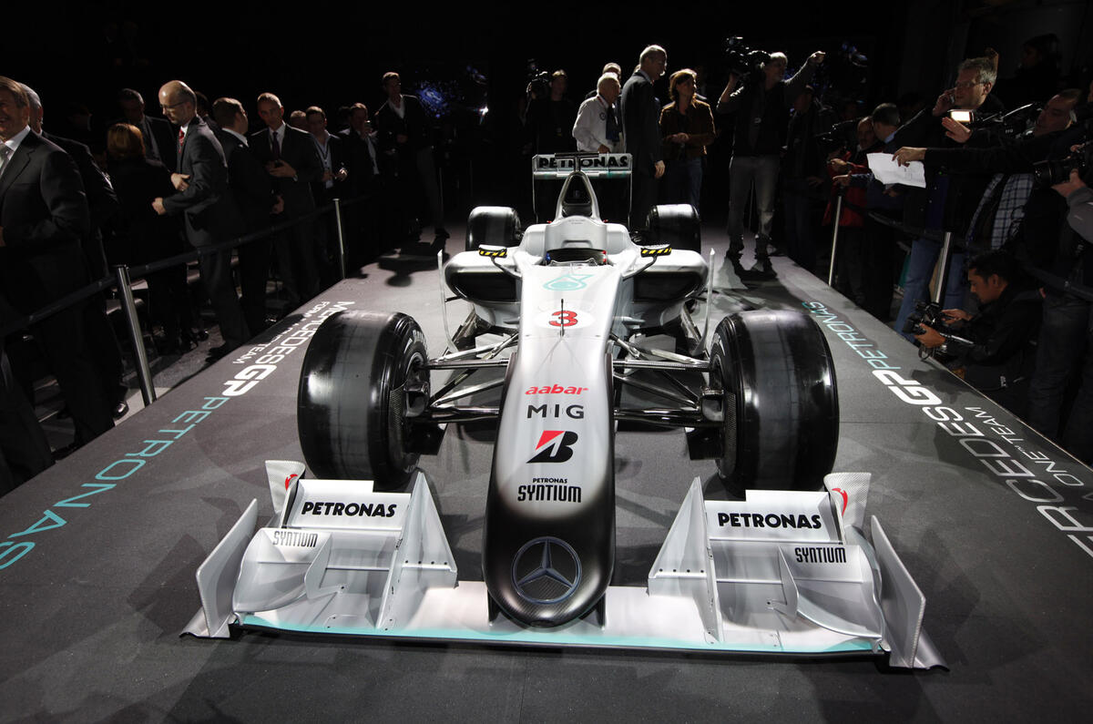 Mercedes GP shows F1 livery | Autocar