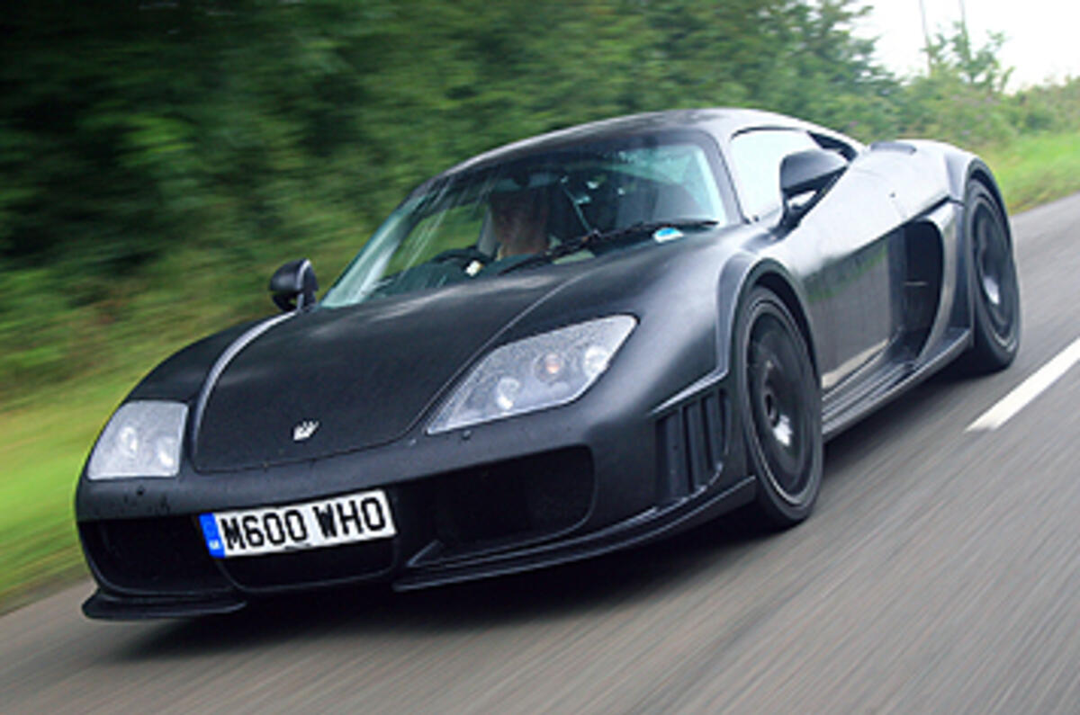 Noble M600 4.4 V8 first UK drive