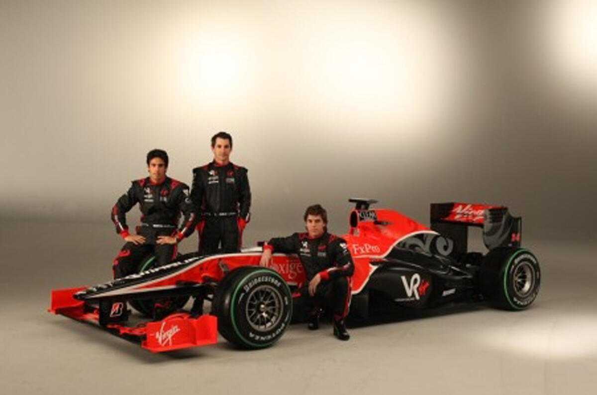 Striking Virgin F1 car revealed | Autocar