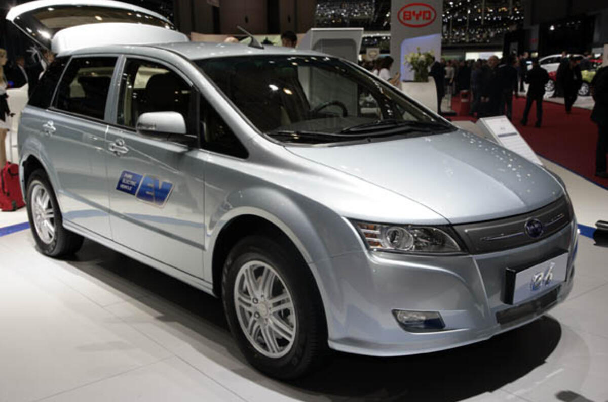Geneva motor show 2010: BYD e6 | Autocar