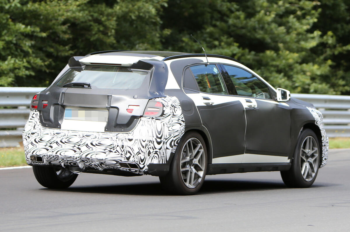 Mercedes GLA AMG and A45 Black Series spotted | Autocar