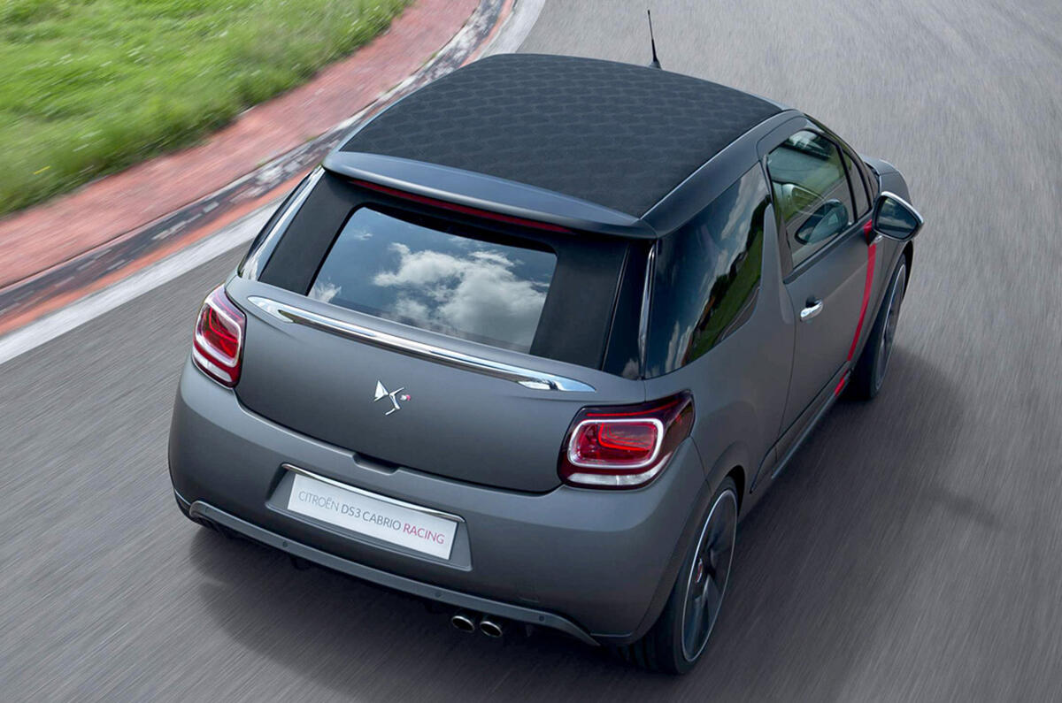Citroen DS3 Cabrio Racing revealed