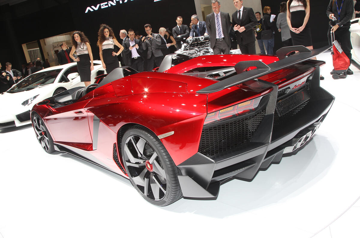 Geneva motor show 2012: Lambo Aventador J | Autocar
