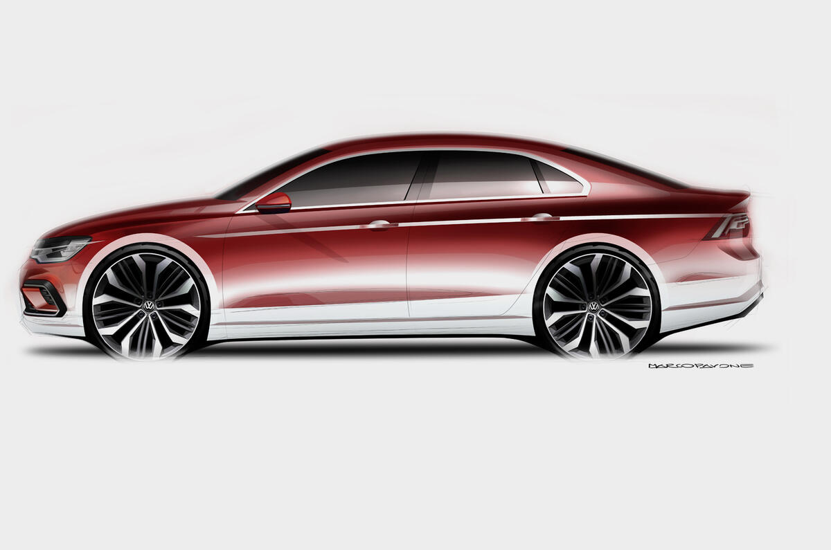 Volkswagen plans New Midsize Coupe Concept for Beijing | Autocar