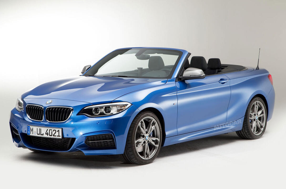 BMW 2-series convertible breaks cover at Paris motor show