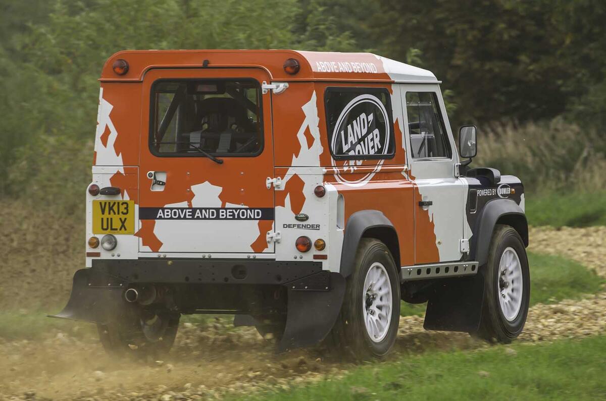 Land Rover Defender rally series launched | Autocar