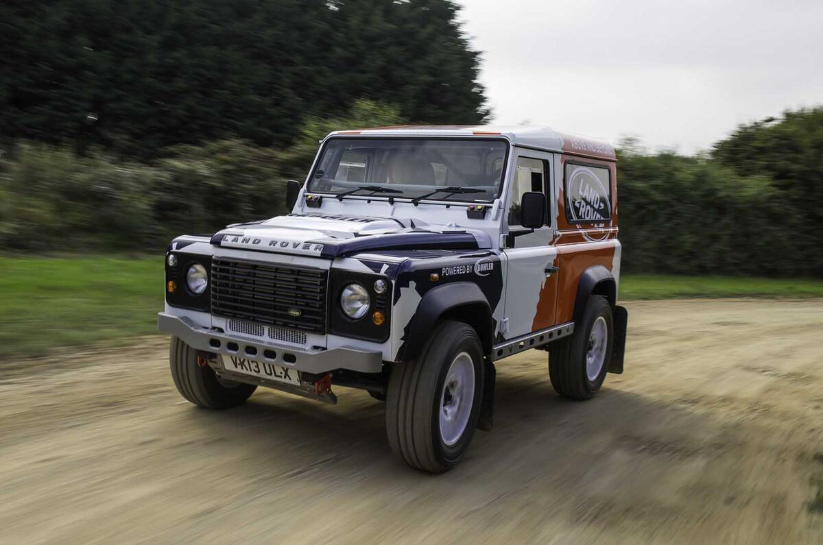 Land Rover Defender rally series launched | Autocar